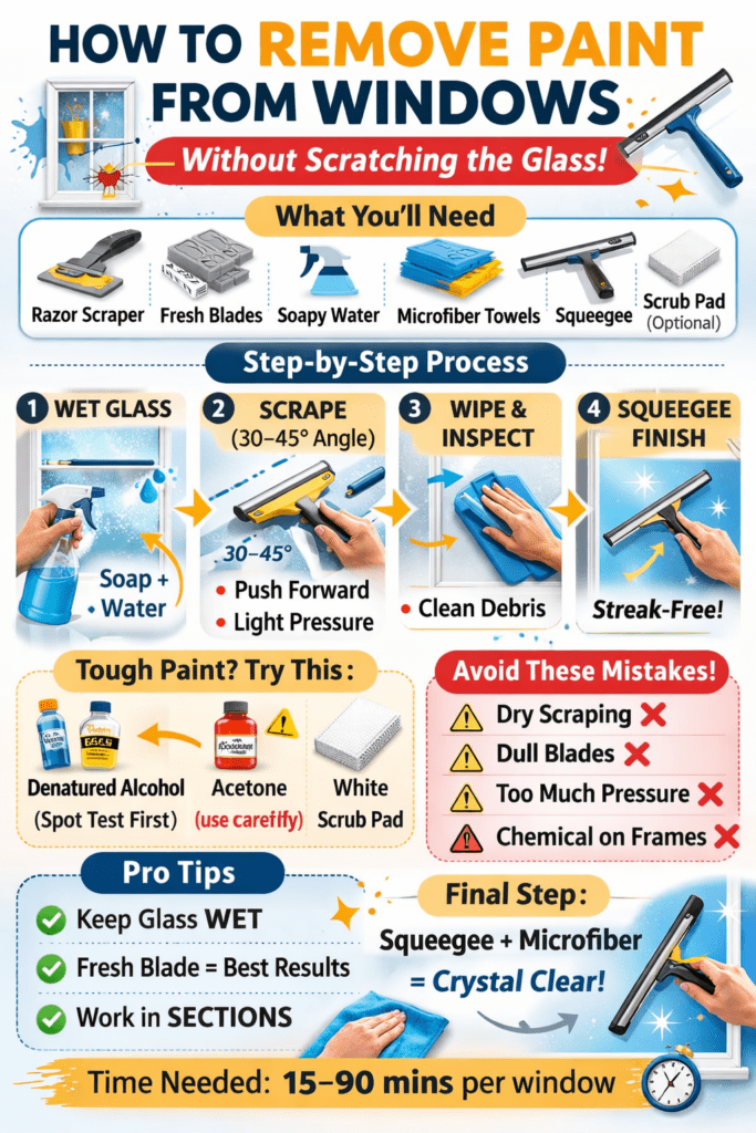 How To Remove Paint On Windows