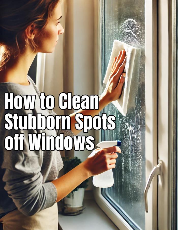 6 Effective Ways to Remove Stubborn Window Stains
